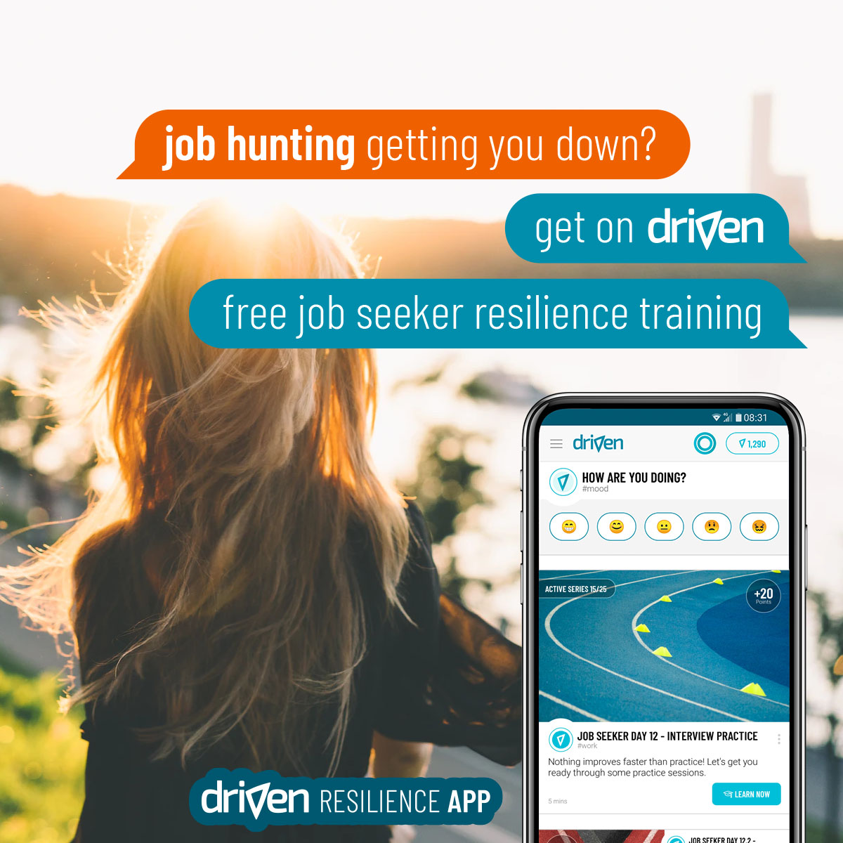 Free 21-Day Online Resilience Course - Driven